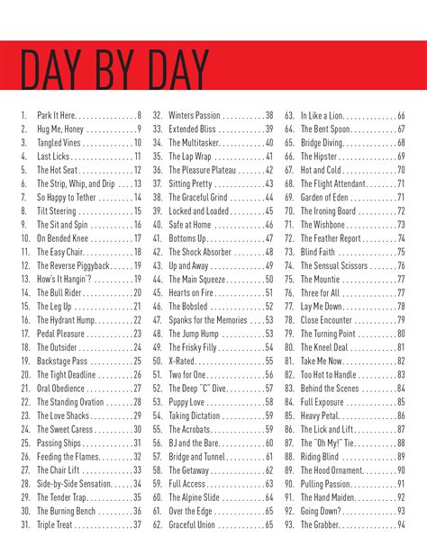 365 Sex Moves Positions For Having Sex A New Way Every Day Desire Toy