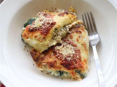 Crespelle With Ricotta And Spinach Filling Italian Food Forever