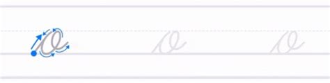 Cursive O Writey