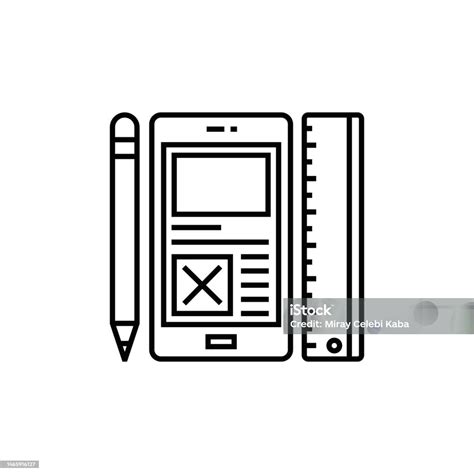Ui And Ux Design Line Icon Stock Illustration Download Image Now Accessibility Coding