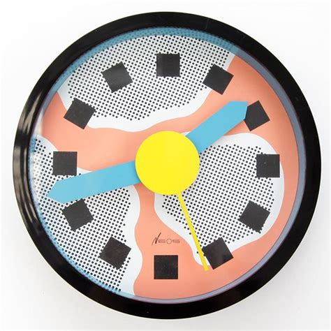 11 Best Memphis Clocks Images On Pinterest