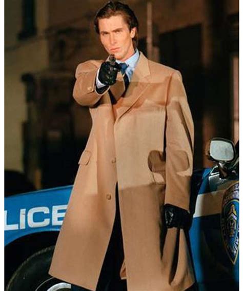 American Psycho Christian Bale Coat