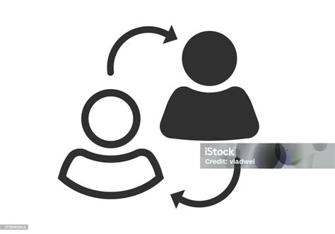 교환 사용자 아이콘 픽토그램 간단한 그래픽 사람 회전율 스왑 직원 벡터 문자 모양 기호 리더 교체 전환 전송 일러스트레이션 승계 변경 사람 시프트 화살표 실루엣 이미지 0