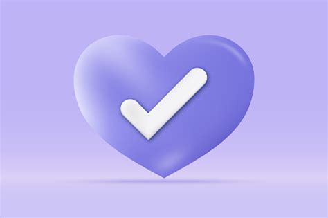 3d 확인 표시 성공 아이콘 연한 파란색 배경에 격리되어 있습니다 현실적인 사랑 기호 눈금 확인란 수락 동의 3d 벡터 렌더링 그림 3차원 형태에 대한 스톡 벡터 아트 및