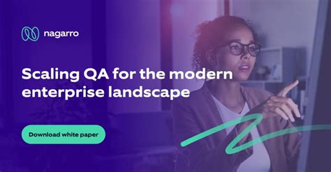 Nagarro On Linkedin Scaling Qa For The Modern Enterprise Landscape