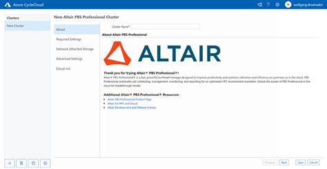 altair® pbs professional® and azure cyclecloud the leading hpc workload manager with the power