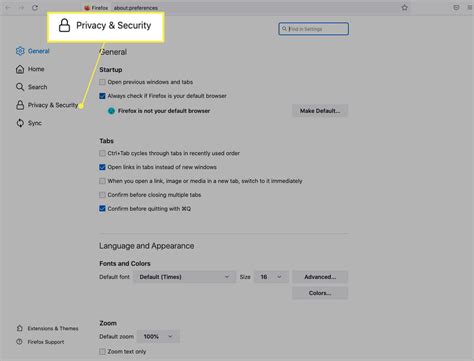 how to use firefox s privacy and security features