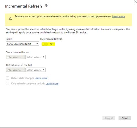 Solved Incremental Refresh Not Available Parameters No Microsoft Fabric Community