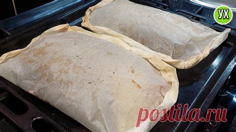 УХ ТЫ КУХНЯ Просто заворачиваю всё в бумагу и запекаю полезный вкус РЫБКА Постила