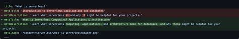 Seo Updates For Intro To Serverless Article · Issue 193 · Prismadataguide · Github