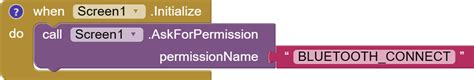 Issues With BLUETOOTH CONNECT MIT App Inventor Help MIT App Inventor Community