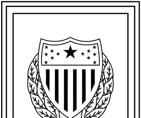 Artstation U S Army Adjutant General S Corps Patch Vector File Black White Vector Outline Or