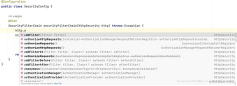 Spring Security6 全新写法大变样 toc Spring Security 在最近几个版本中配置的 掘金