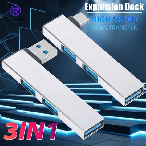 Creative 3 In 1 Multifunctional Usb Interface Computer Hub Portable