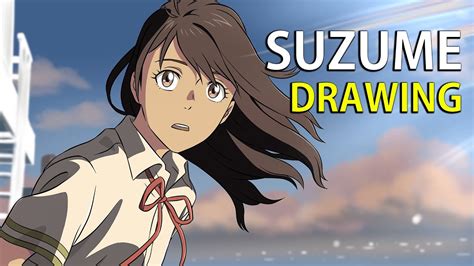 『스즈메의 문단속』배타고 이동중인 스즈메 모습 그리기 Youtube