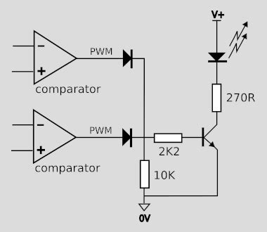 Rainbow LED Effects Using PWM Generated By OpAmps Hackaday Io