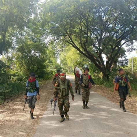 ယင်းမာပင် ပုသိမ် မုံရွာလမ်းတွင် မိုင်းဆွဲတိုက်ခိုက်ခံရသဖြင့် ဒုရဲအုပ်အပ