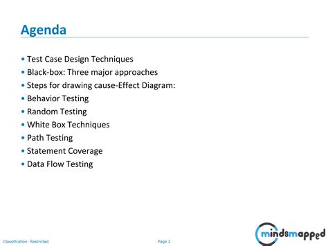 Test Case Design Techniques Pptx Computing Technology And Computing