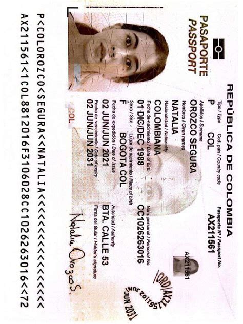 Natalia Orozco Copia Pasaporte Pdf Natalia Orozco Copia Pasaporte Pdf