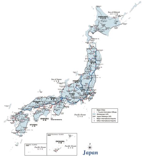 Maps Of Japan Detailed Map Of Japan In English Tourist Map Of Japan