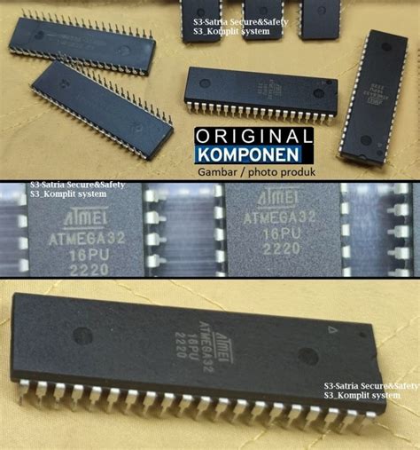 jual atmega32 16pu asli atmega 32 ori atmega3216pu original atmega32a