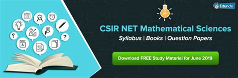 Csir Net Mathematical Sciences Syllabus Books Question Papers