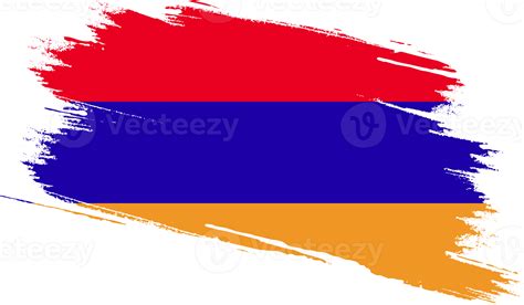 Armenia Flag With Grunge Texture 12026946 Png