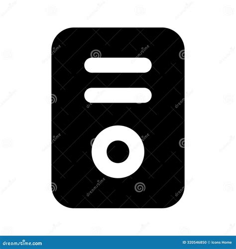 Cpu Icon Design Computer System Vector Design Stock Vector Illustration Of Silhouette Glyph