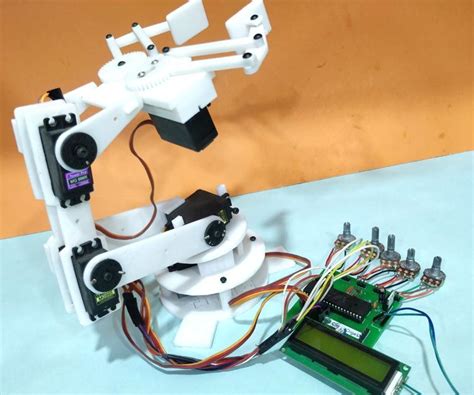 Pic Microcontroller Based Robotic Arm 6 Steps With Pictures