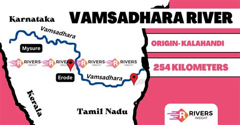 Vamsadhara River Map Origin And Tributaries Rivers Insight