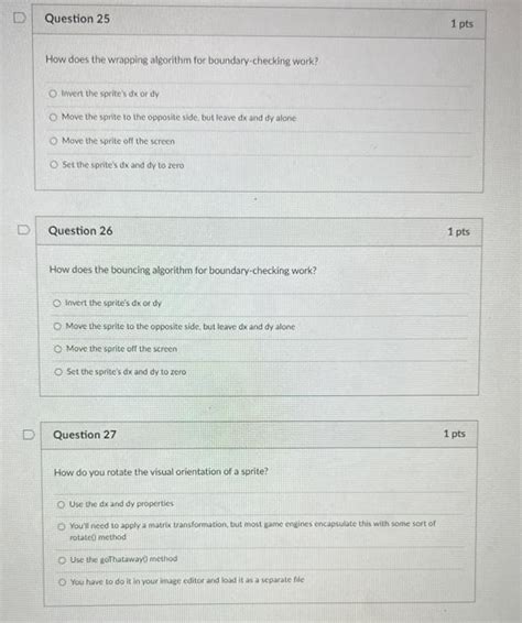 Solved How Does The Wrapping Algorithm For Boundary Checking