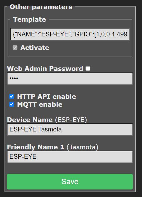 Settorezero Utilizzare Tasmota Con Esp Eye E Esp32 Cam