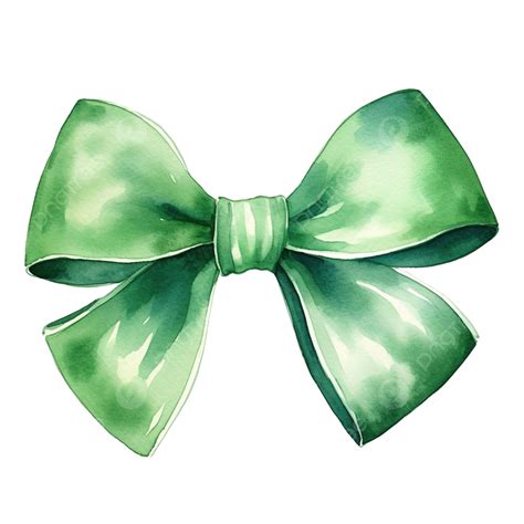 Green Bow Clipart