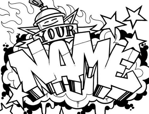 Cool Graffiti Coloring Pages Cool Graffiti Coloring Pages