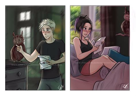 Draco Malfoy And Harry Potter Fan Art