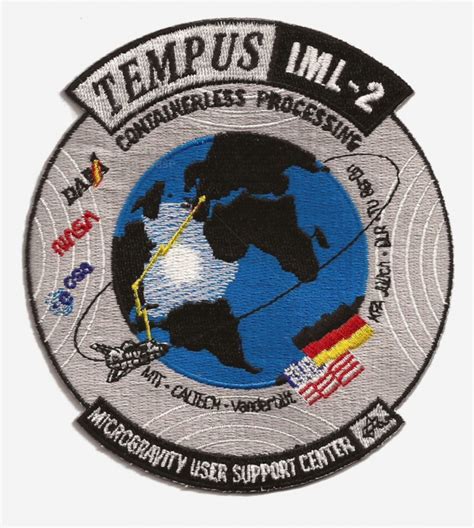 Electromagnetic Containerless Processing Facility Tempus Space Patch Database