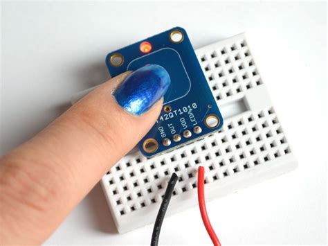 Standalone Momentary Capacitive Touch Sensor Breakout At42qt1010 Buttons Switches Circuit