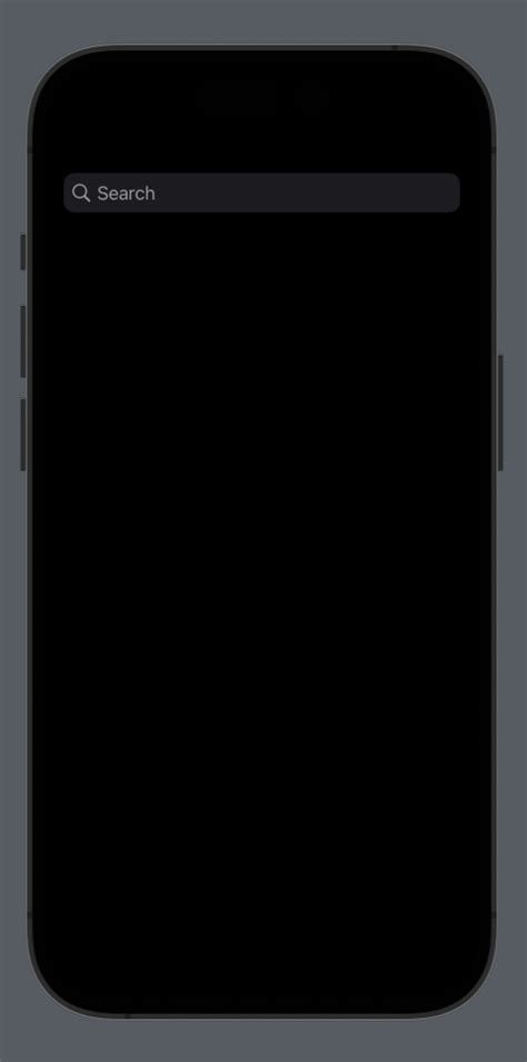 Swiftui Searchable Make The Search Box Stick To The Top Without