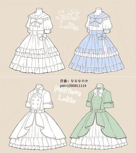 女装简笔画简单又漂亮又好看（11张） 简笔画图片大全