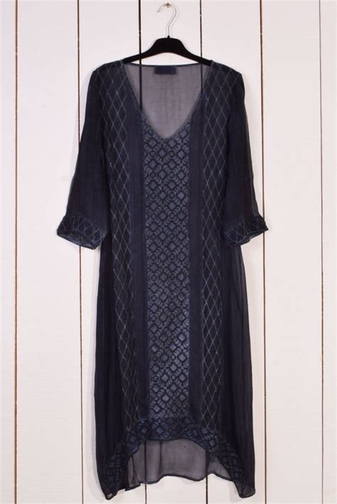One Season Giselle Sheer Dress At Sue Parkinson