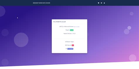 GitHub EnderDigital Mcstatus A Minecraft Status Checking Website