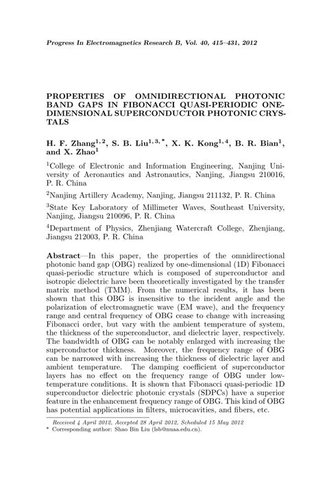 Pdf Properties Of Omnidirectional Photonic Band Gaps In Fibonacci Quasi Periodic One