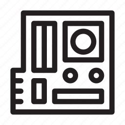 Hardware Line Icons By Jordan Alfarishy