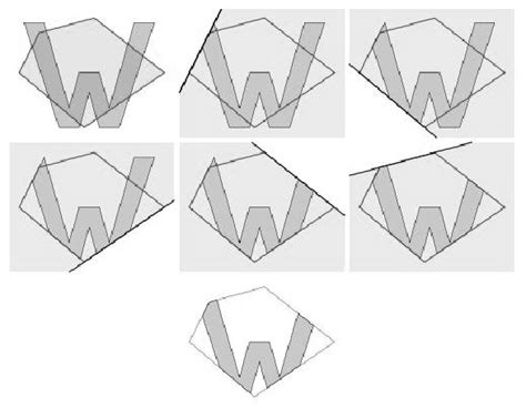 The Idea Of The Algorithm Sutherland Hodgman Download Scientific Diagram