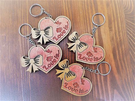 Digital Template Cnc Router Files Cnc Keychain Files For Woo Inspire