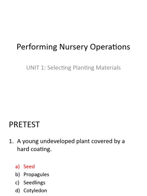 module 2 unit 1 lesson 1and2 pdf seed germination