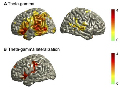 Group Statistics Of Cross Frequency Coupling A Statistical Map Of