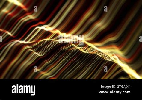 Abstract Flowing Particle Lines Data Concept Background Loop 4k