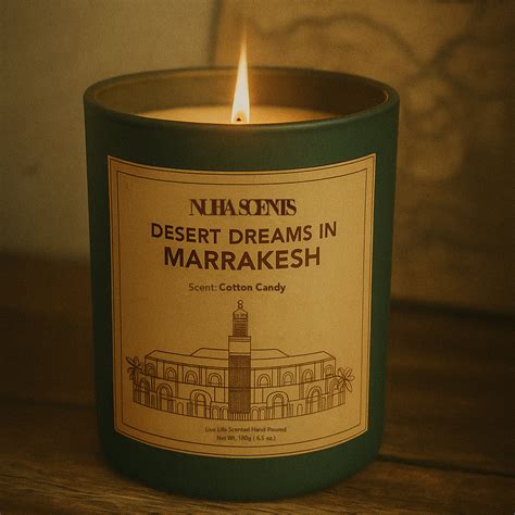 Nuha Scents Candle City Collection Marrakesh