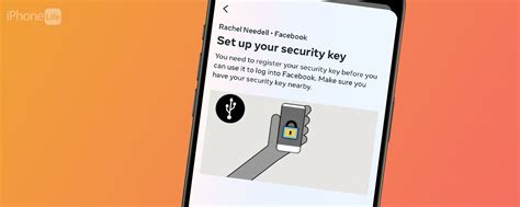 How To Add A Security Key To Facebook